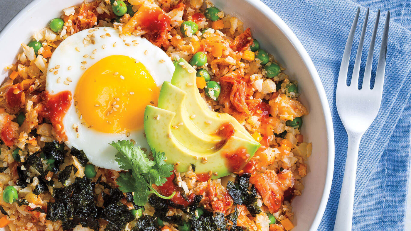 Kimchi Cauliflower Fried Rice | Recipe | Roche Bros.
