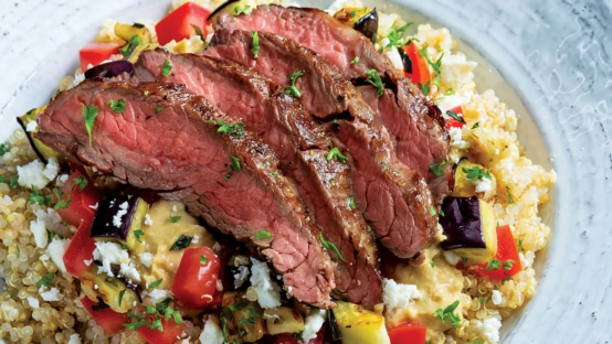Mediterranean Steak & Hummus Bowl | Recipe | Roche Bros.