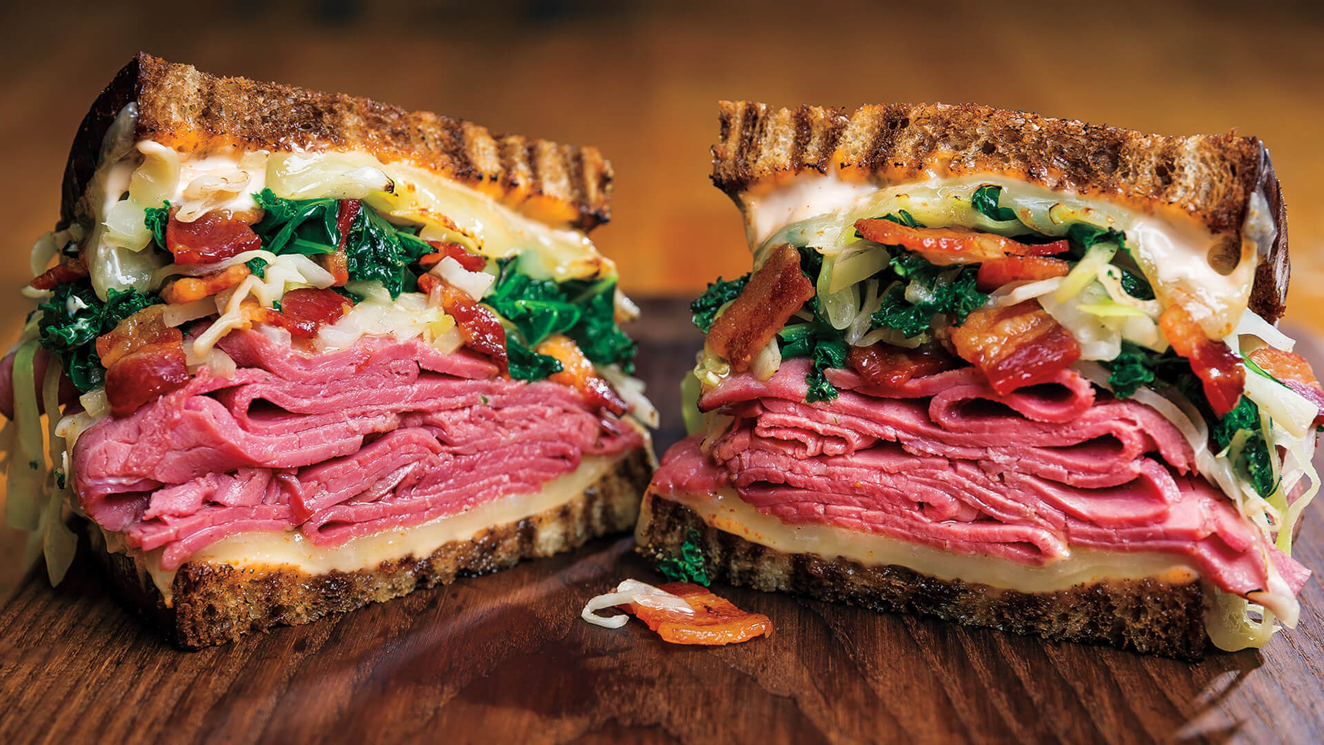 Bacon Reuben Sandwich
