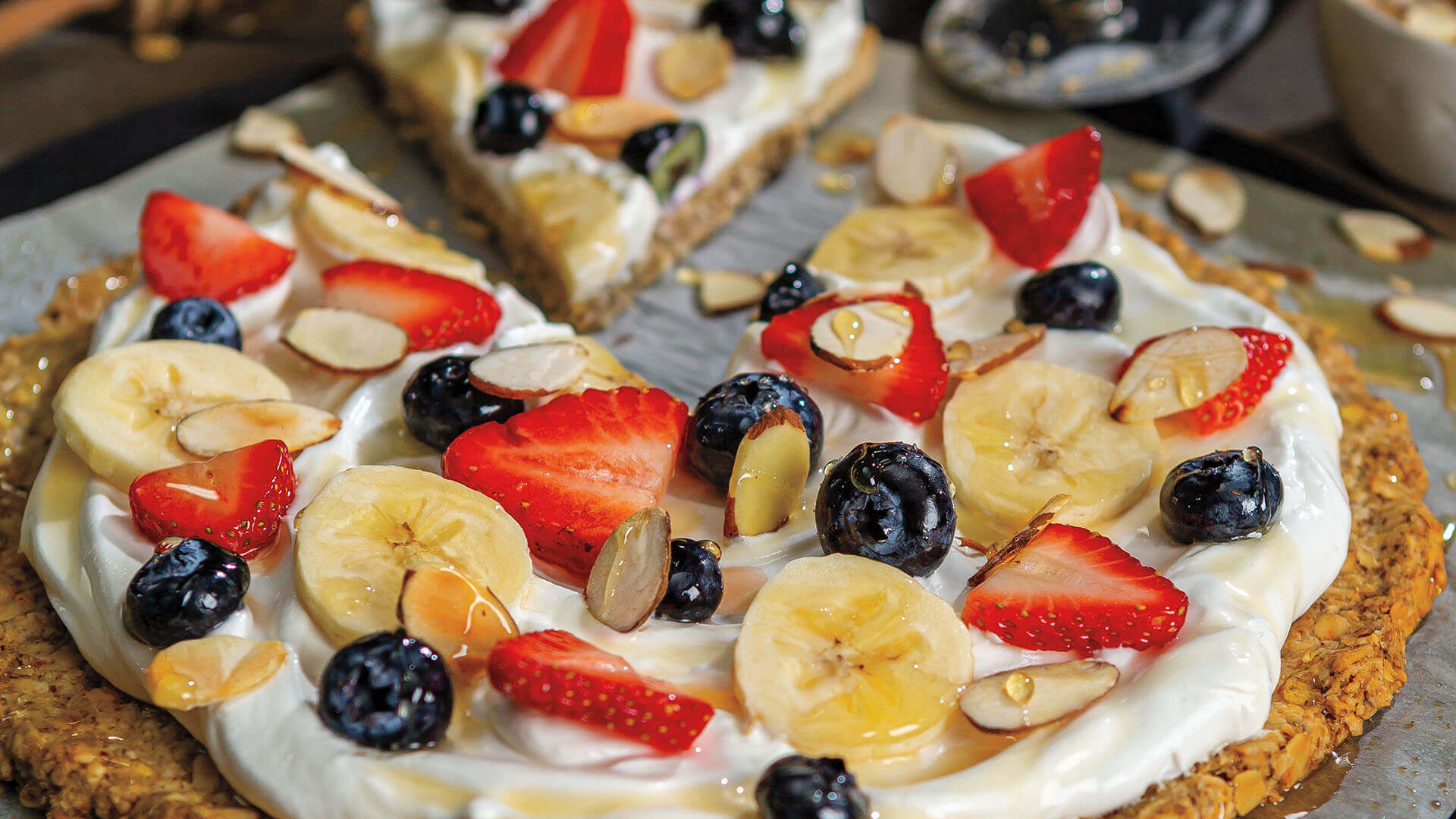 Oatmeal Breakfast Pizza | Recipe | Roche Bros.