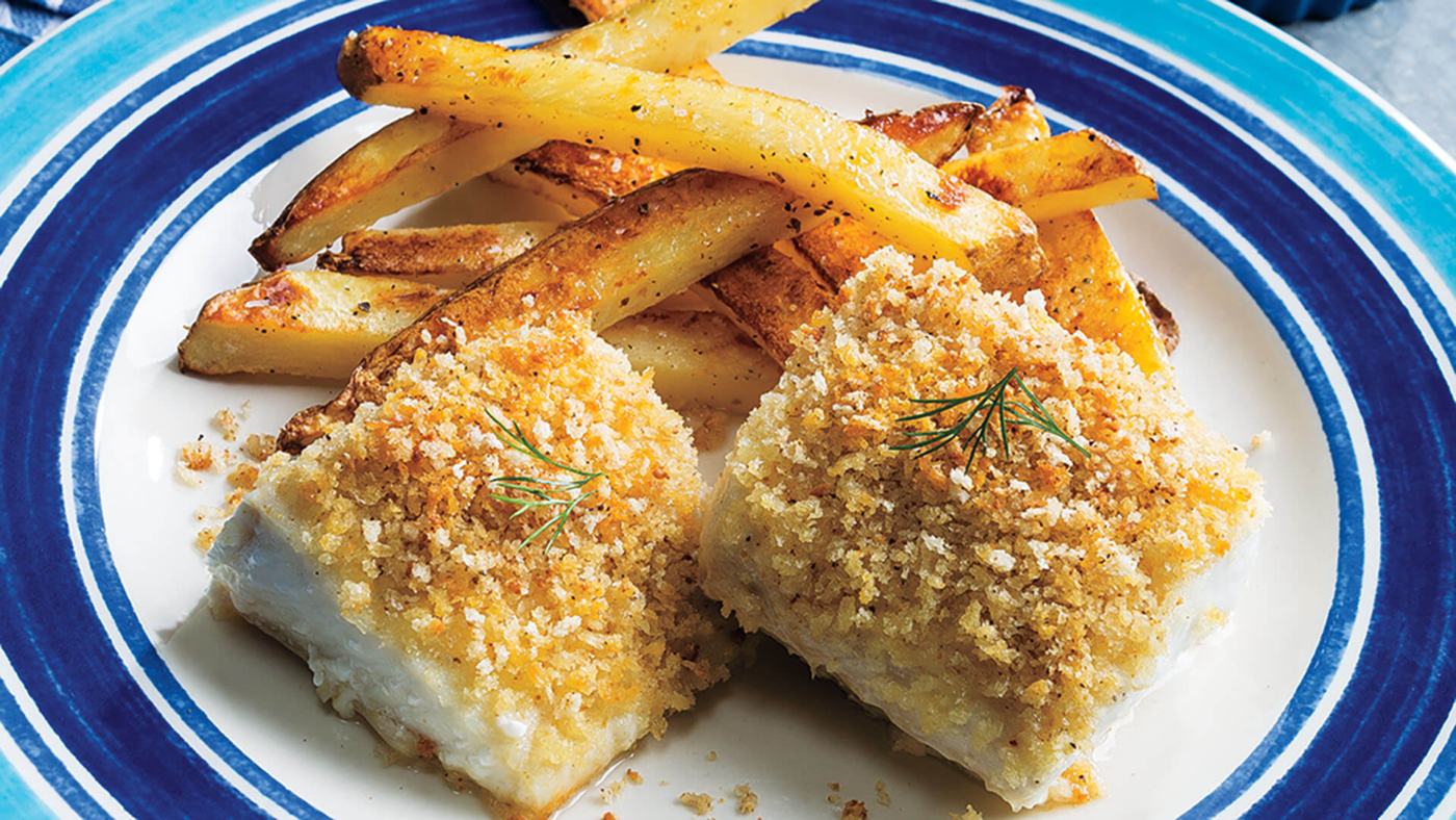Sheet-Pan Fish & Chips | Recipe | Roche Bros.